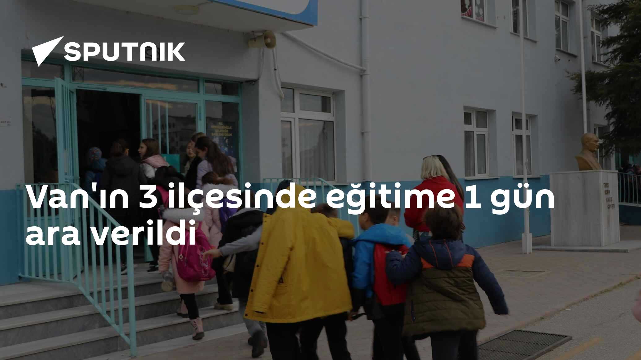 Van'ın 3 ilçesinde eğitime 1 gün ara verildi - 19.03.2024, Sputnik Türkiye