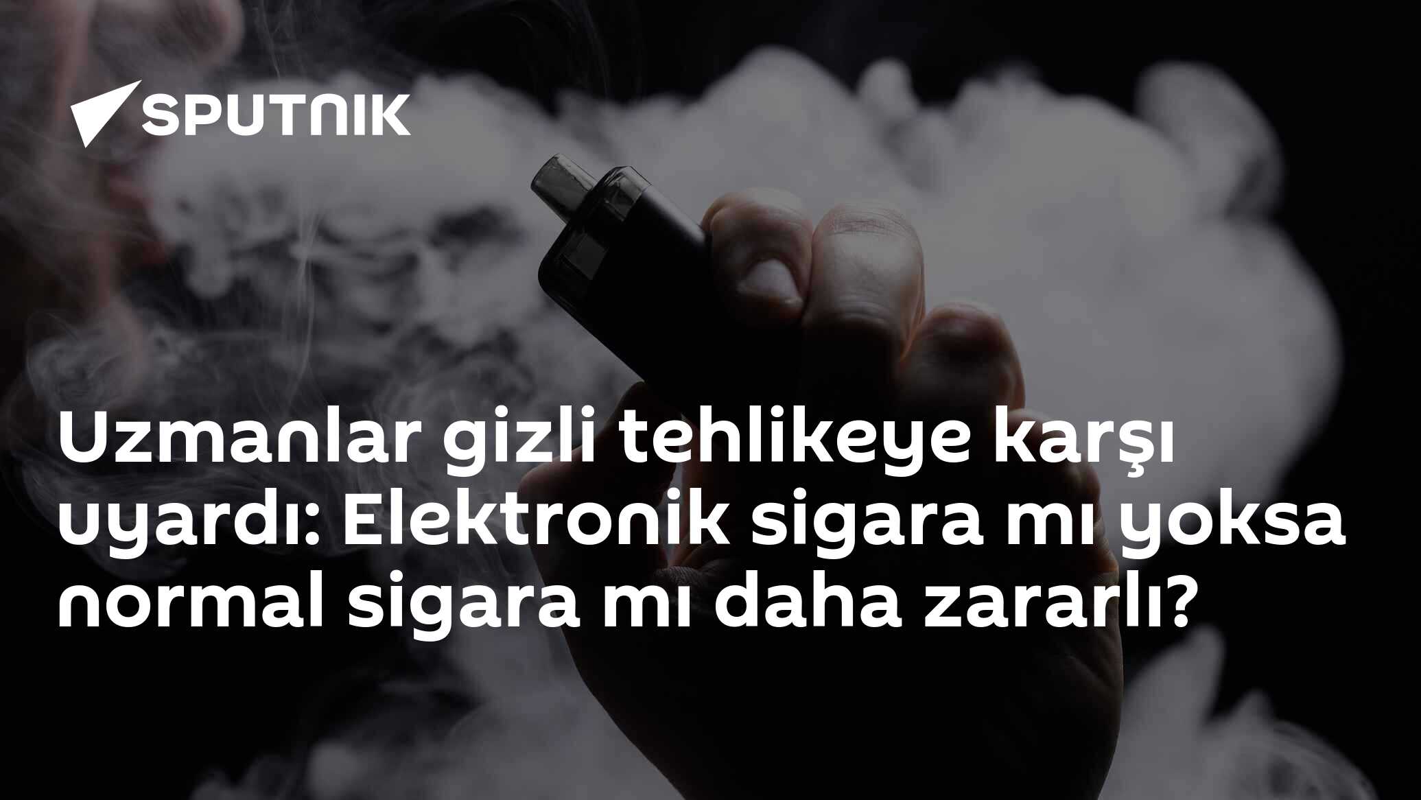 Uzmanlar gizli tehlikeye karşı uyardı: Elektronik sigara mı yoksa ...