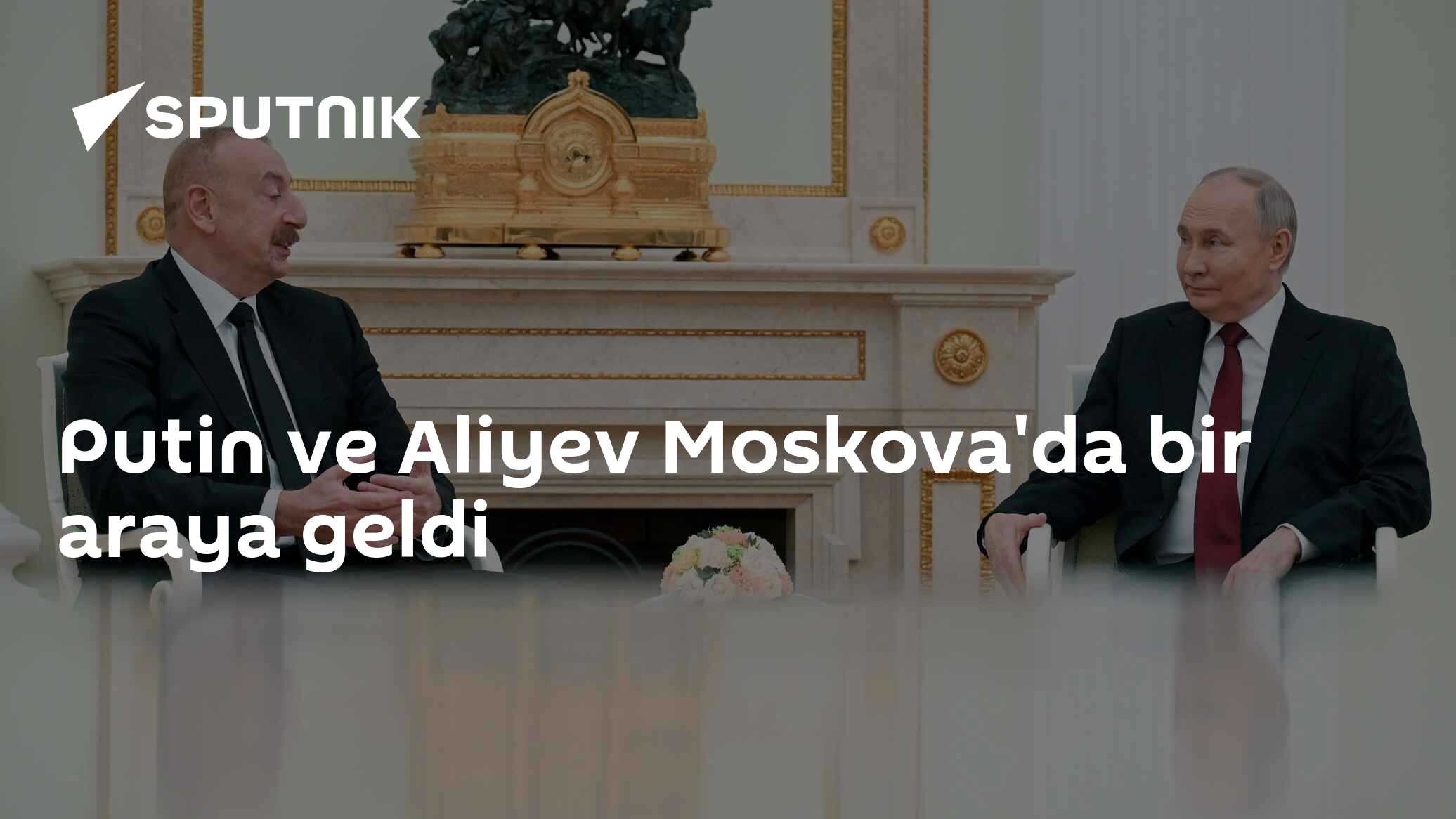 Putin ve Aliyev Moskova'da bir araya geldi - 22.04.2024, Sputnik Türkiye