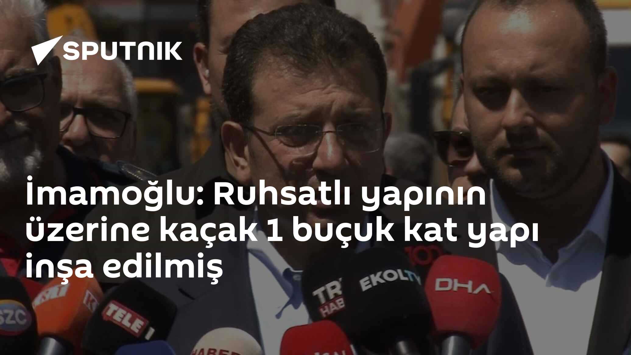 İmamoğlu: Ruhsatlı yapının üzerine kaçak 1 buçuk kat yapı inşa edilmiş ...