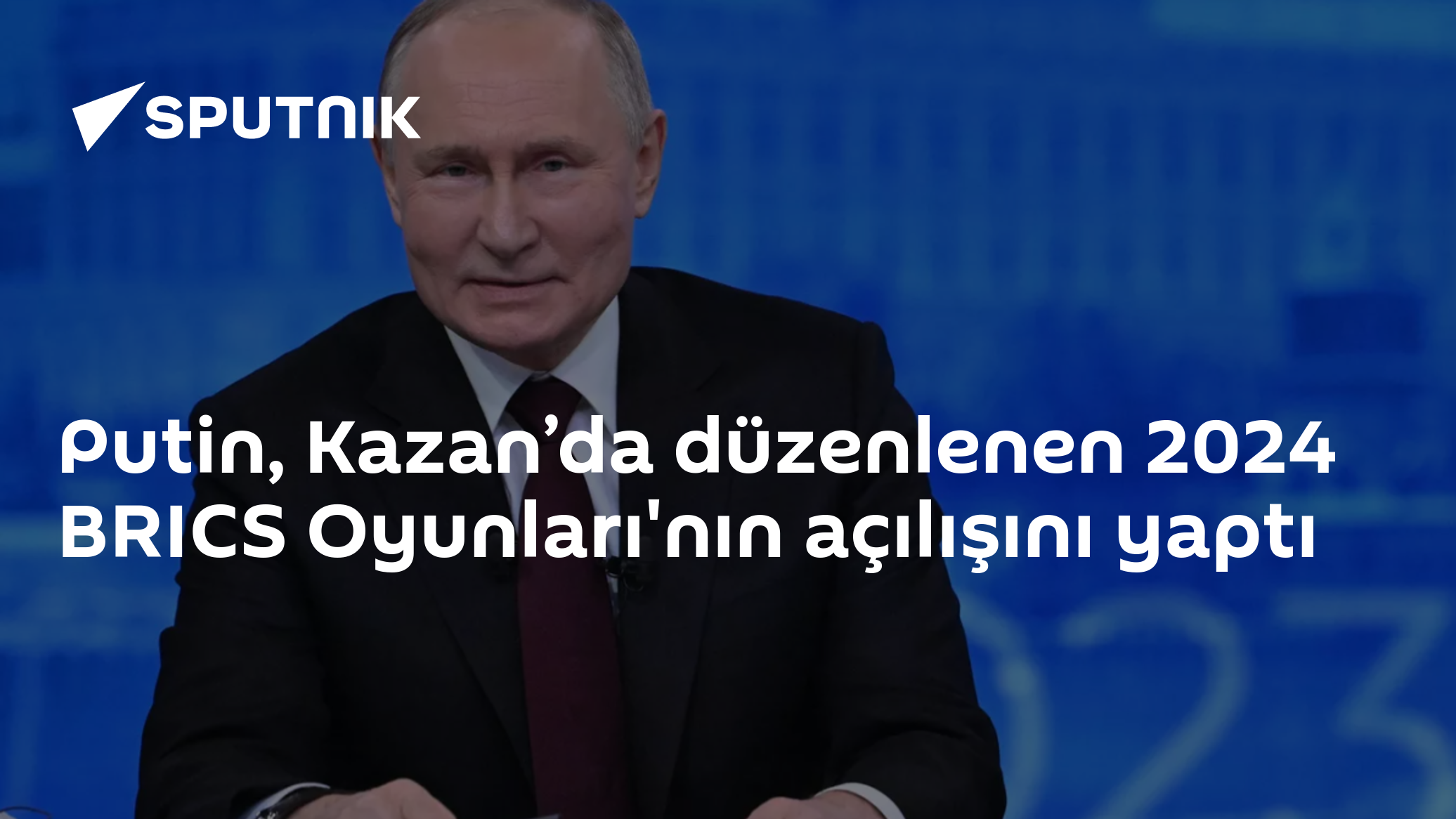 Putin, Kazan’da düzenlenen 2024 BRICS Oyunları'nın açılışını yaptı - 12 ...