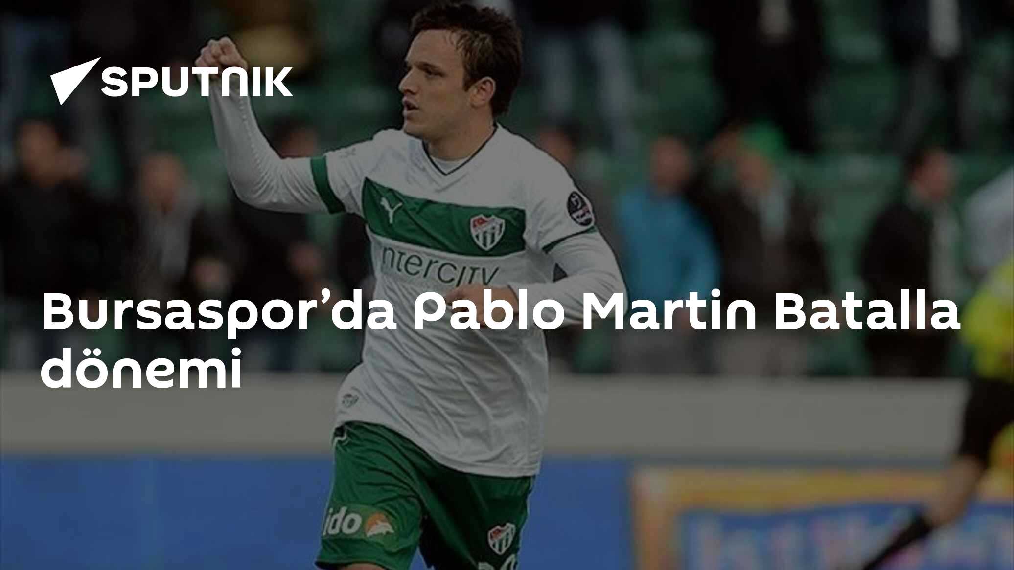 Bursaspor’da Pablo Martin Batalla dönemi - 17.06.2024, Sputnik Türkiye