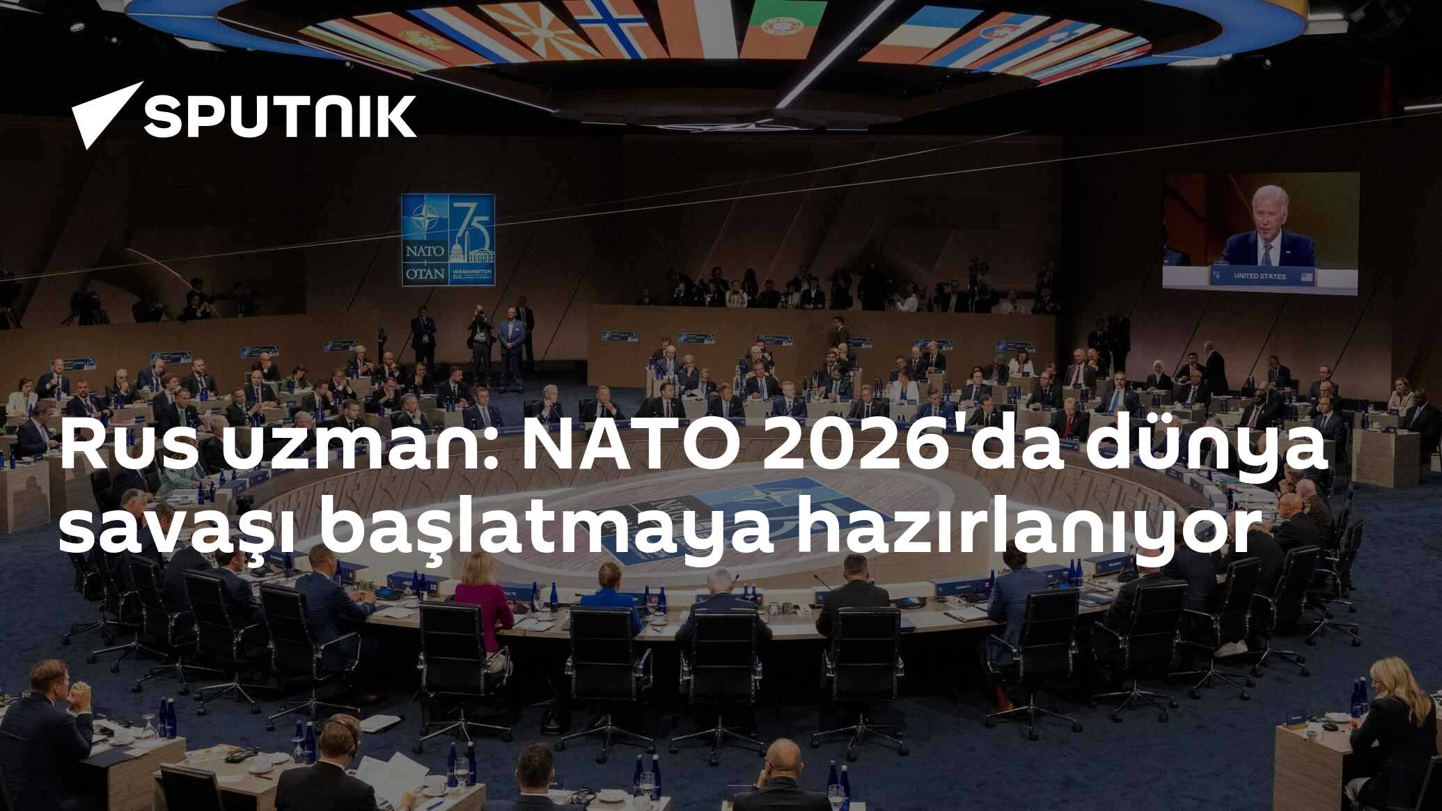 Rus uzman: NATO 2026'da dünya savaşı başlatmaya hazırlanıyor - 13.07.2024, Sputnik Türkiye