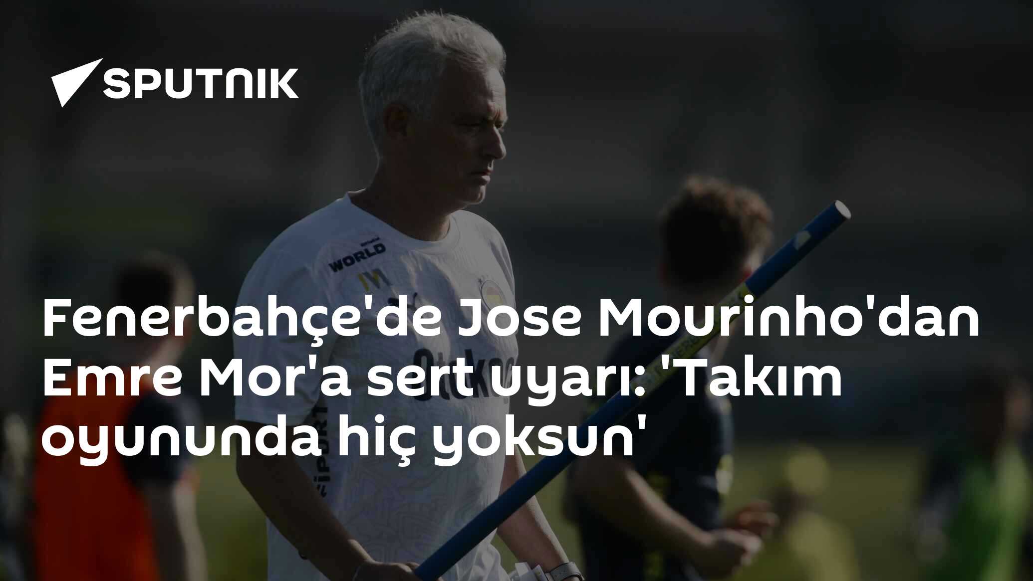 Fenerbahçe'de Jose Mourinho'dan Emre Mor'a sert uyarı: 'Takım oyununda ...