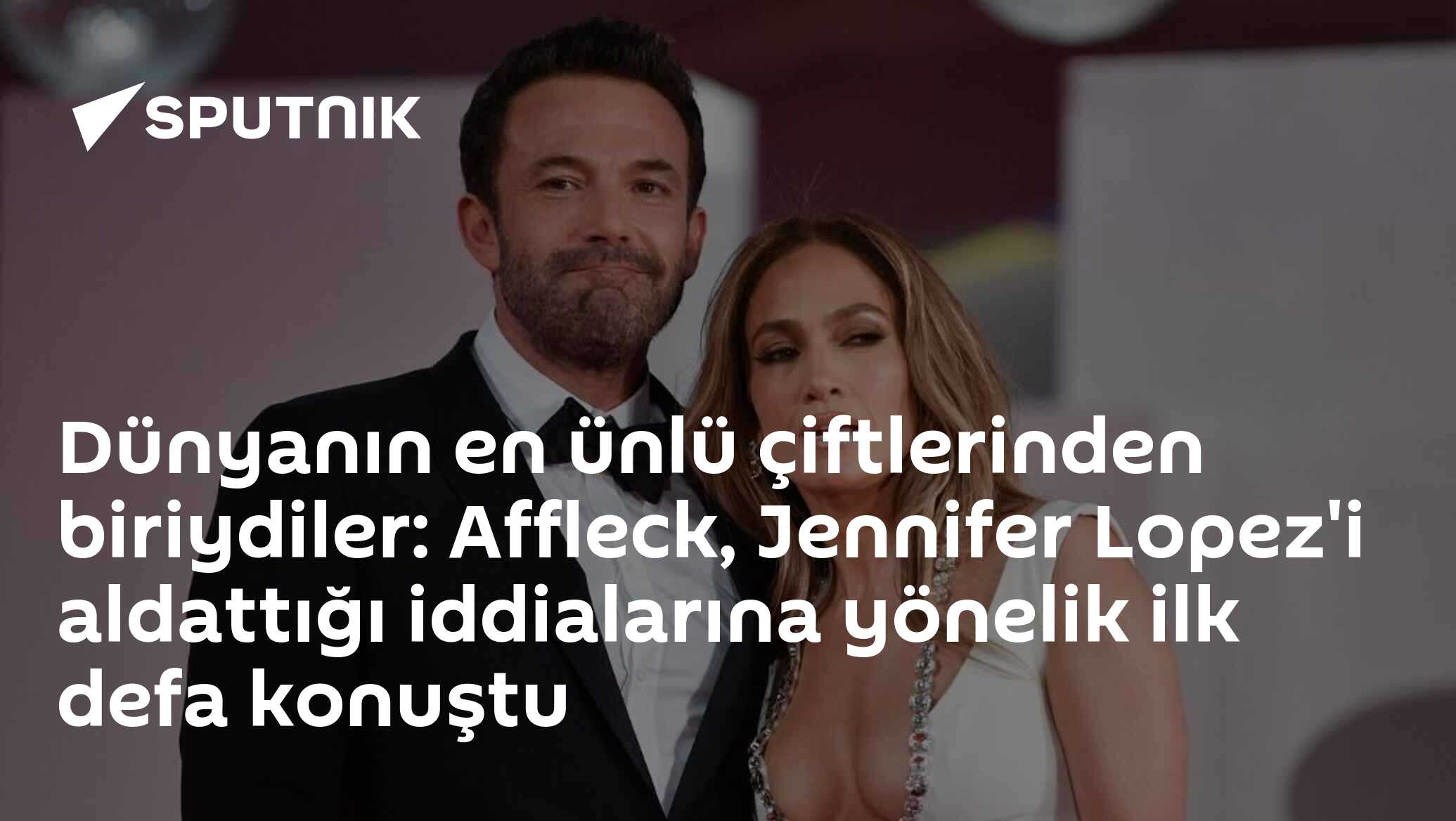 Dünyanın en ünlü çiftlerinden biriydiler: Affleck, Jennifer Lopez'i ...