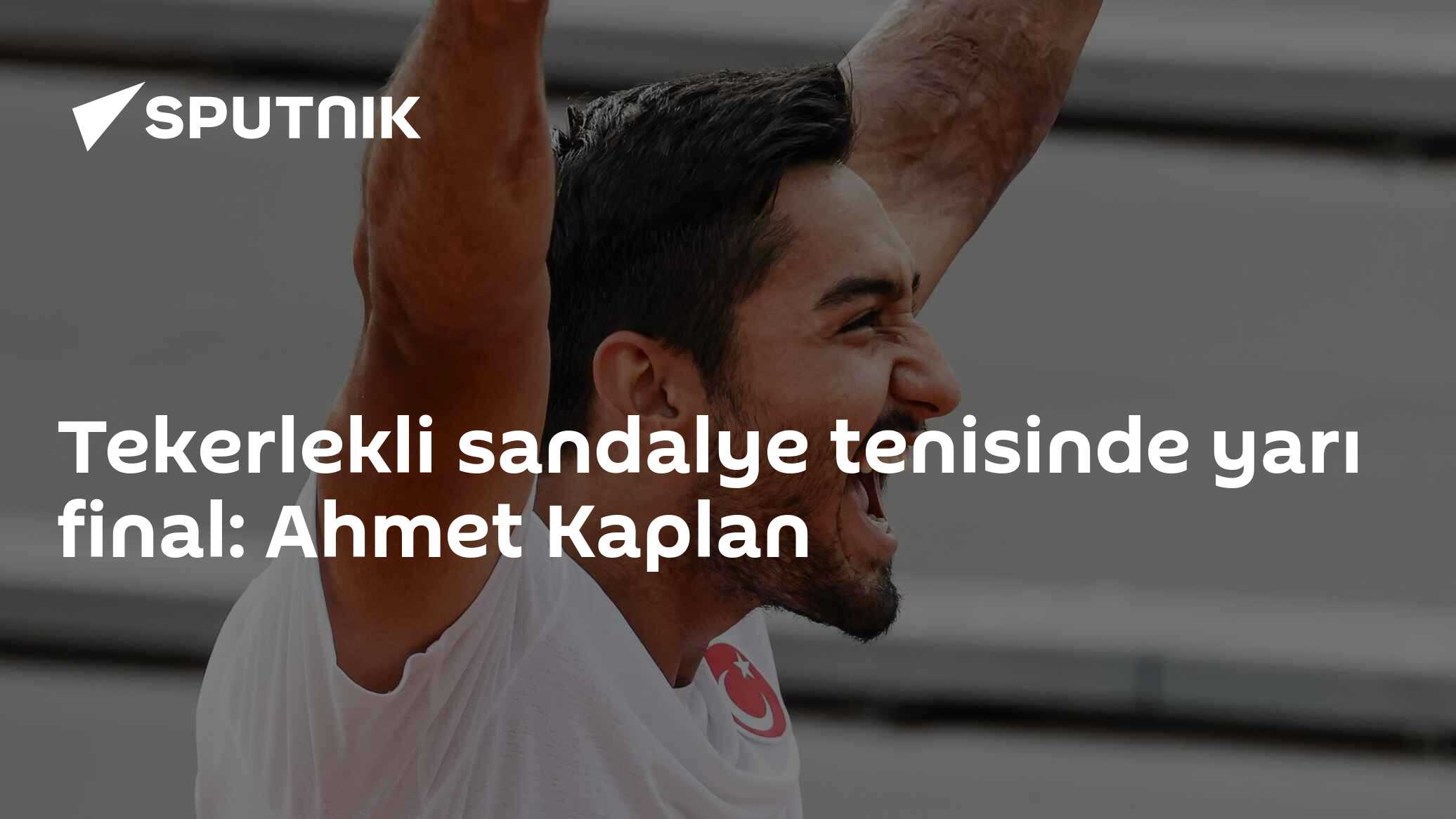 Tekerlekli sandalye tenisinde yarı final: Ahmet Kaplan - 03.09.2024, Sputnik Türkiye