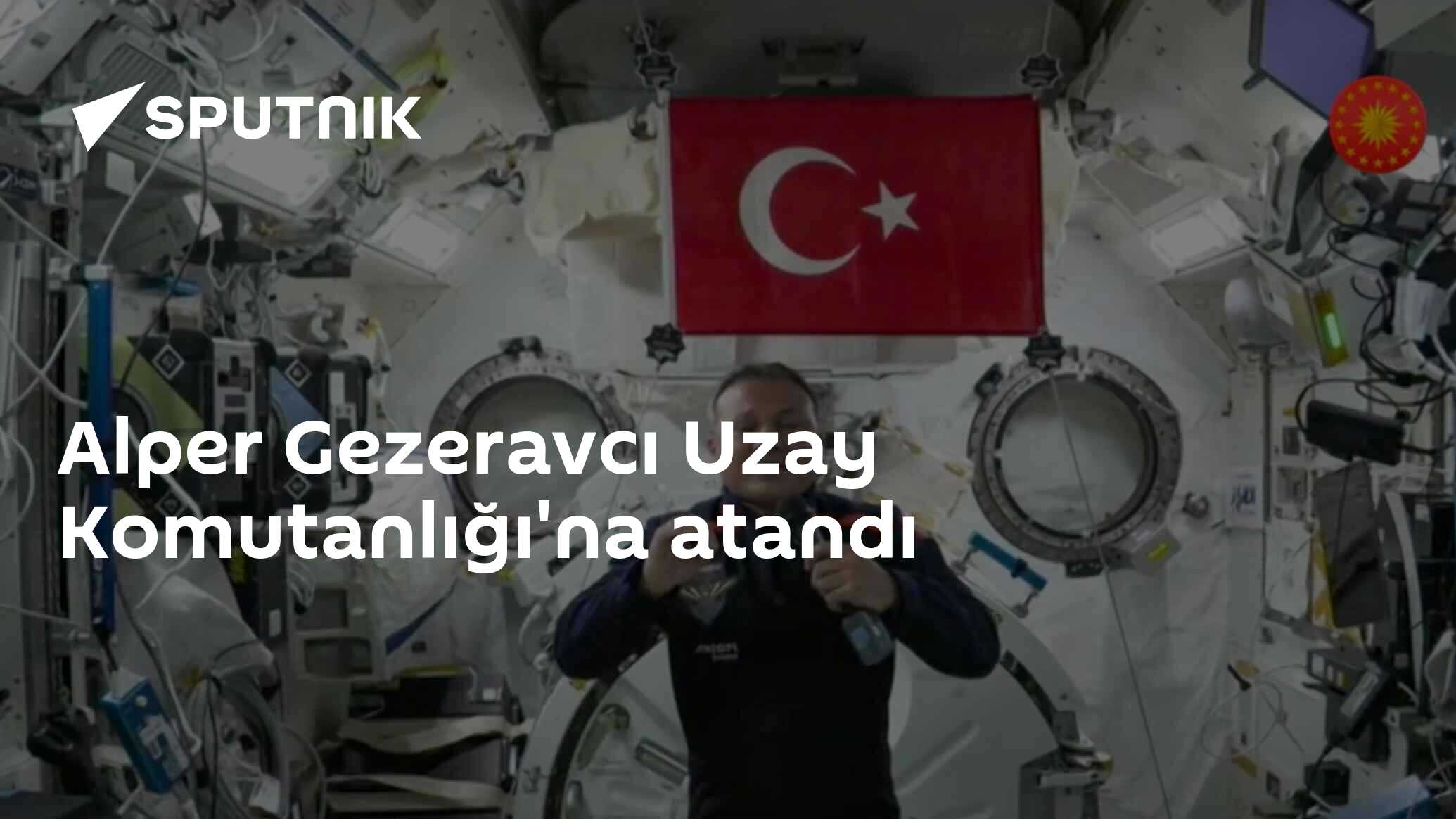 Alper Gezeravcı Uzay Komutanlığı'na atandı