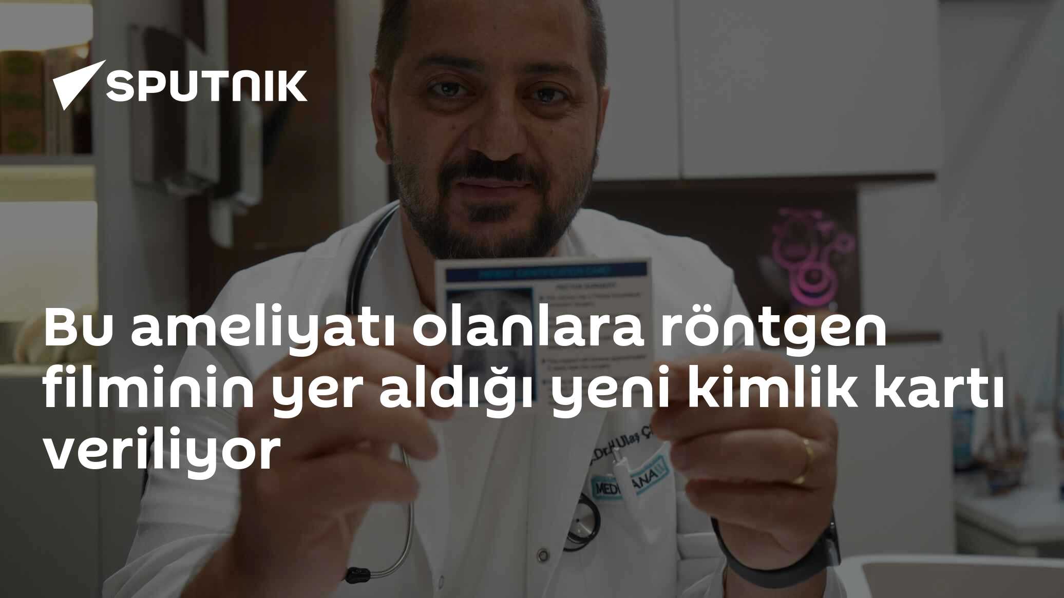 Bu ameliyatı olanlara röntgen filminin yer aldığı yeni kimlik kartı ...