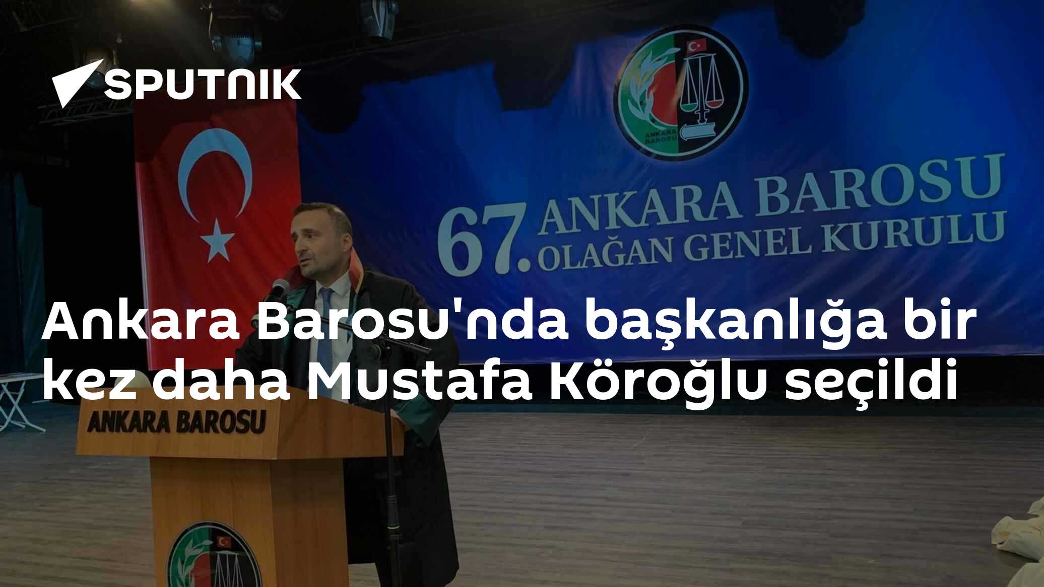 Ankara Barosu'nda başkanlığa bir kez daha Mustafa Köroğlu seçildi - 13. ...
