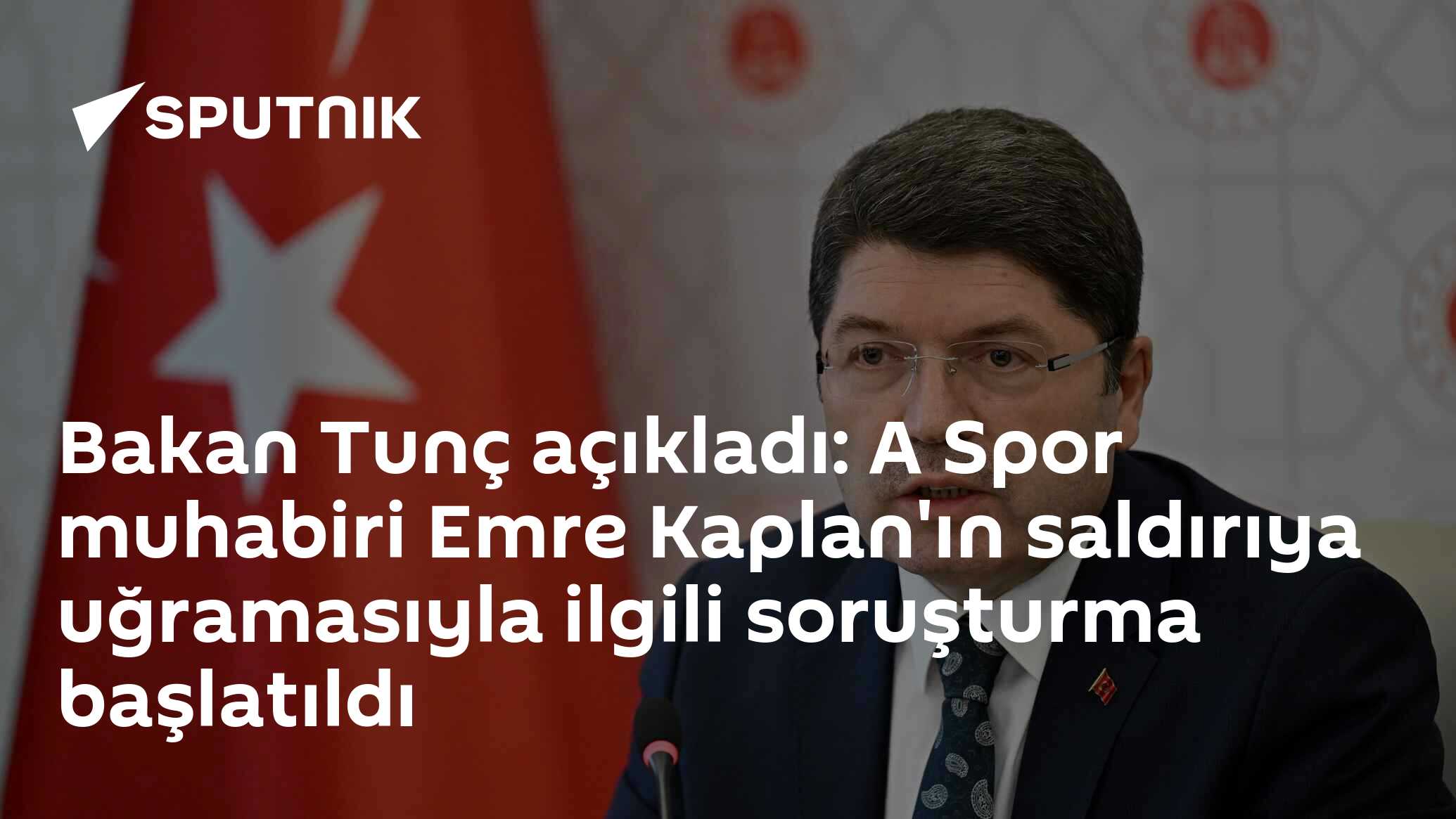 Bakan Tunç açıkladı: A Spor muhabiri Emre Kaplan'ın saldırıya ...