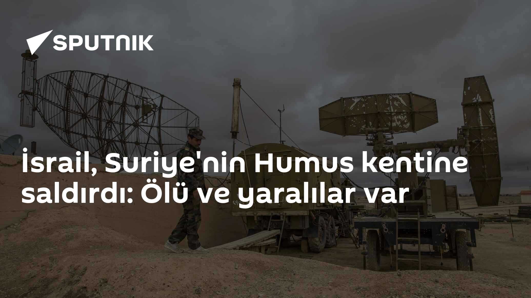 İsrail, Suriye'nin Humus kentine saldırdı: Ölü ve yaralılar var - 31.10 ...