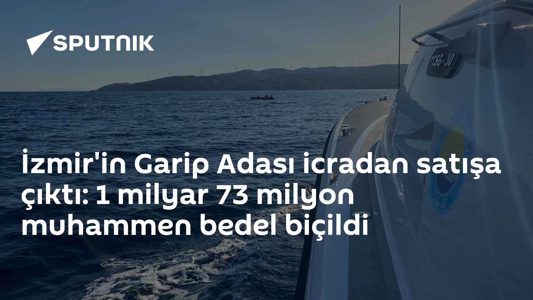 İzmir'in Garip Adası icradan satışa çıktı: 1 milyar 73 milyon muhammen ...