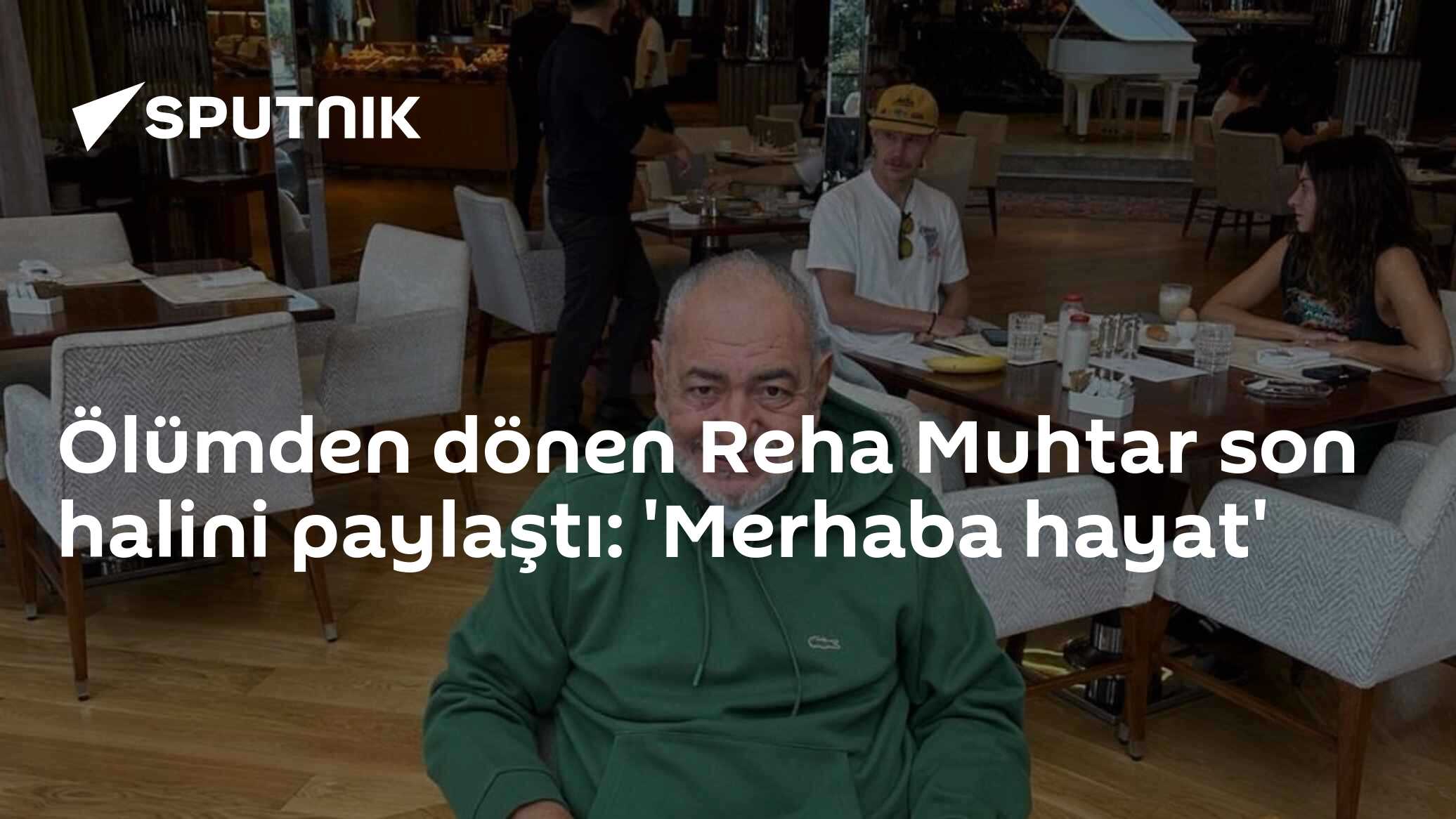 Ölümden dönen Reha Muhtar son halini paylaştı: 'Merhaba hayat' - 05.12. ...