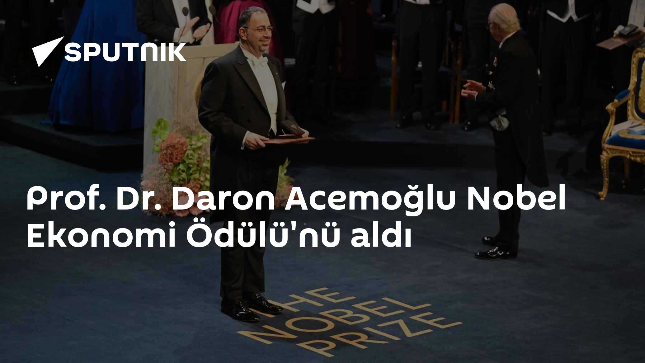 Prof. Dr. Daron Acemoğlu Nobel Ekonomi Ödülü'nü aldı - 10.12.2024 ...