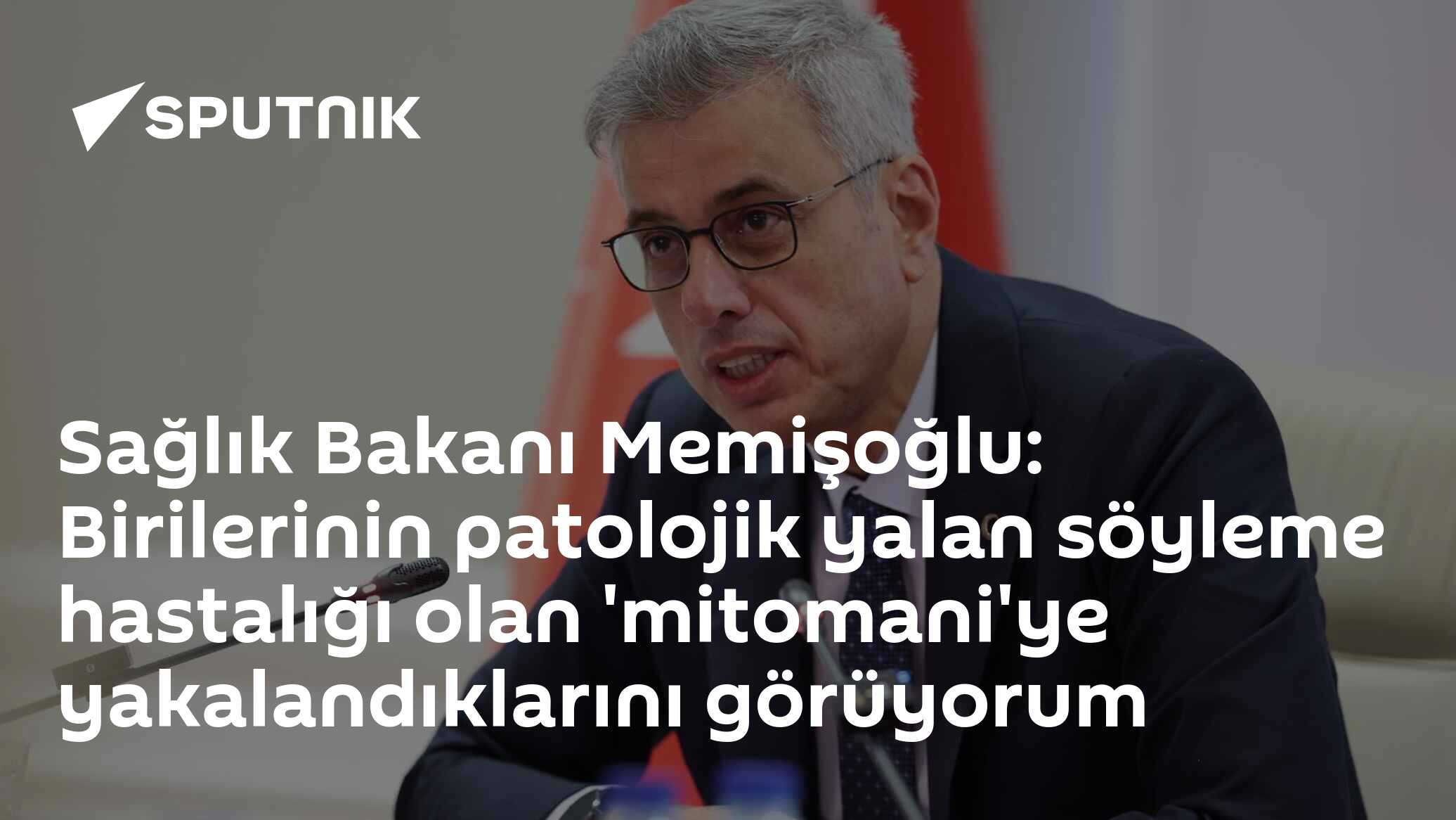 Sağlık Bakanı Memişoğlu: Birilerinin patolojik yalan söyleme hastalığı ...