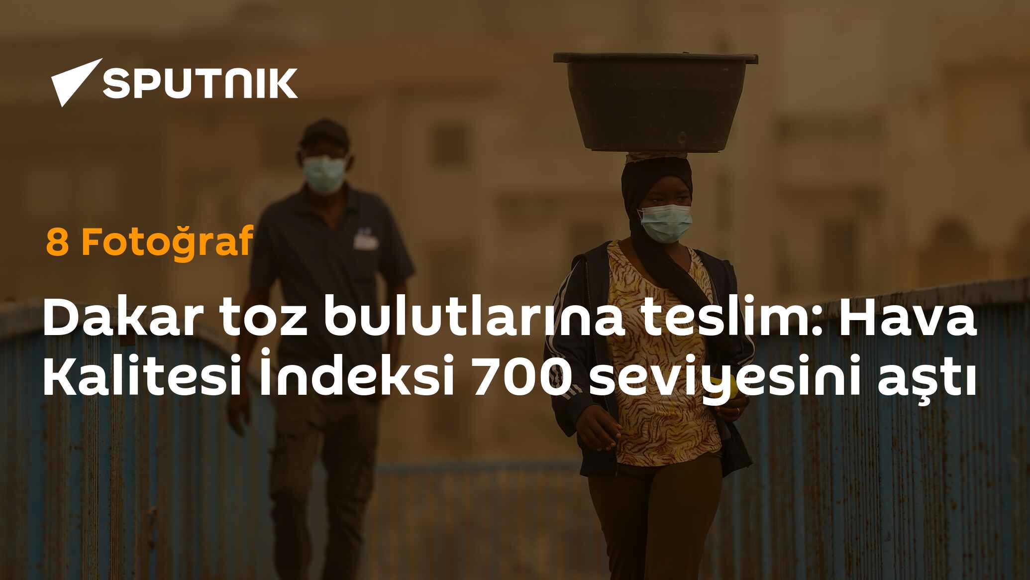 Dakar toz bulutlarına teslim: Hava Kalitesi İndeksi 700 seviyesini aştı ...