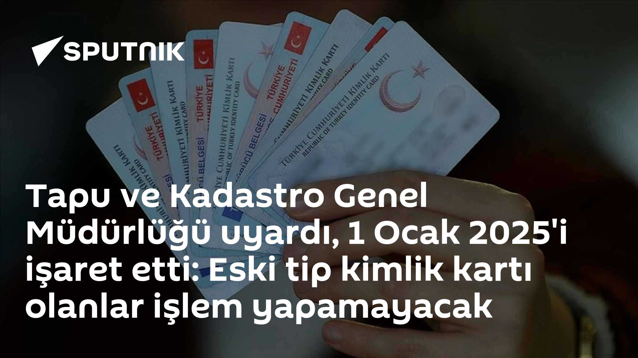 Tapu ve Kadastro Genel Müdürlüğü uyardı, 1 Ocak 2025'i işaret etti ...