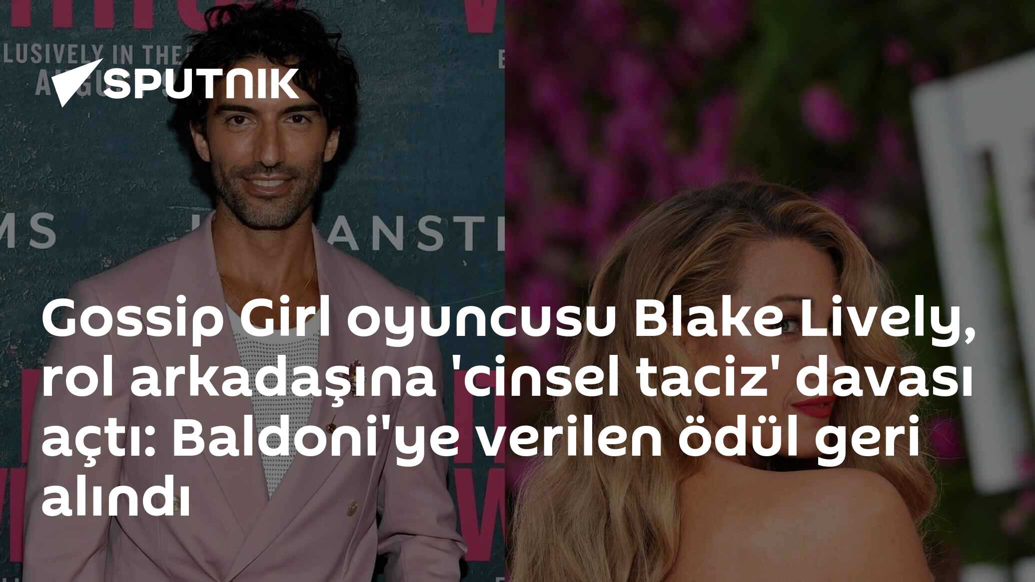 Gossip Girl oyuncusu Blake Lively, rol arkadaşına 'cinsel taciz' davası ...
