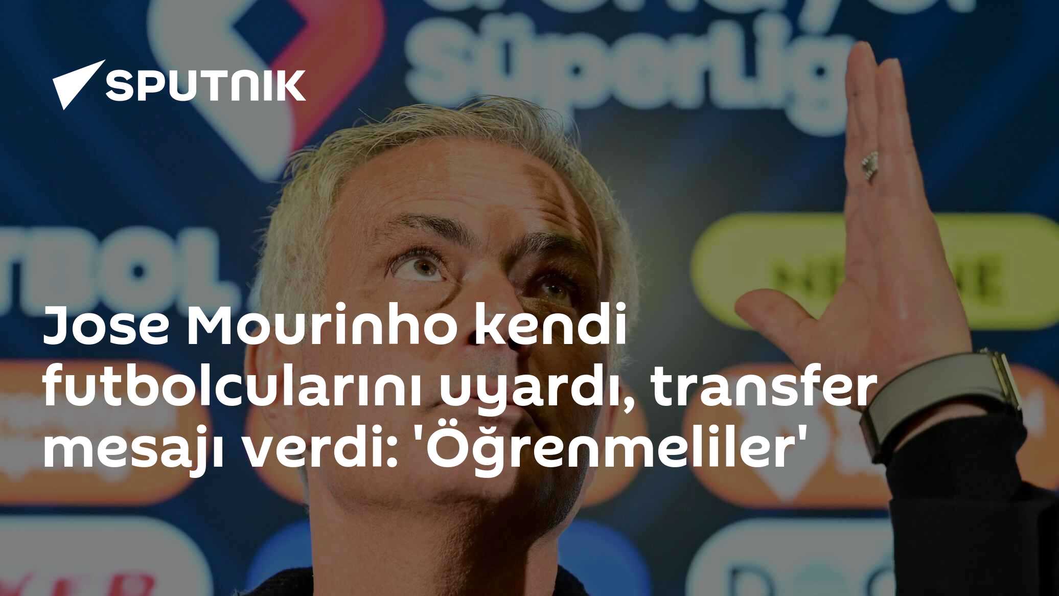 Jose Mourinho kendi futbolcularını uyardı, transfer mesajı verdi ...