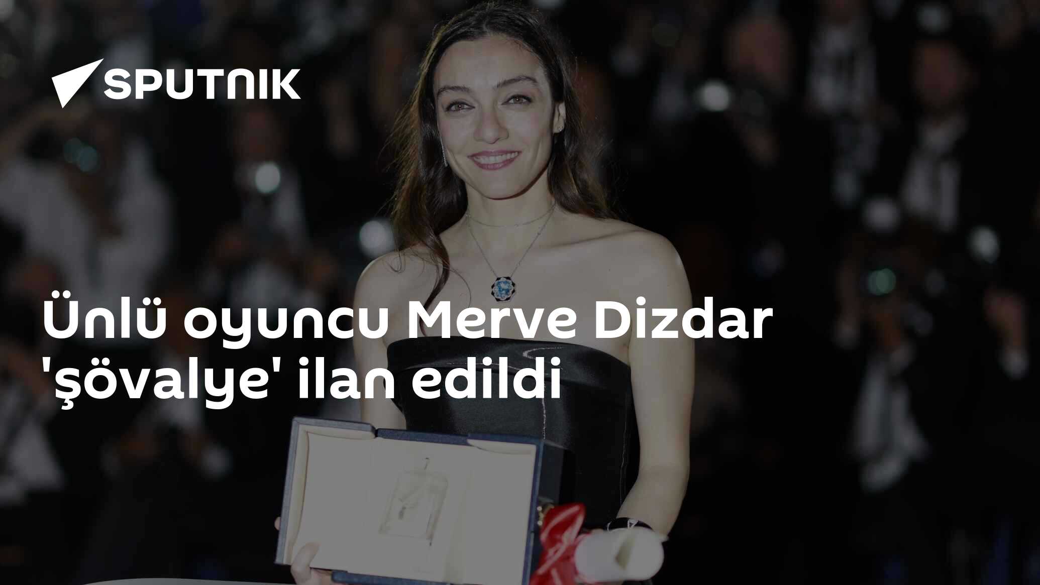 Ünlü oyuncu Merve Dizdar 'şövalye' ilan edildi - 14.01.2025, Sputnik Türkiye