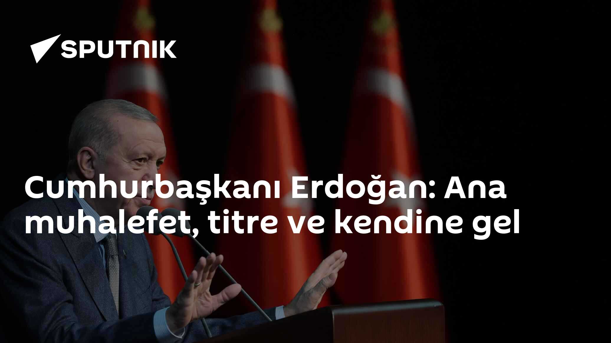 Cumhurbaşkanı Erdoğan: Ana muhalefet, titre ve kendine gel - 17.01.2025 ...