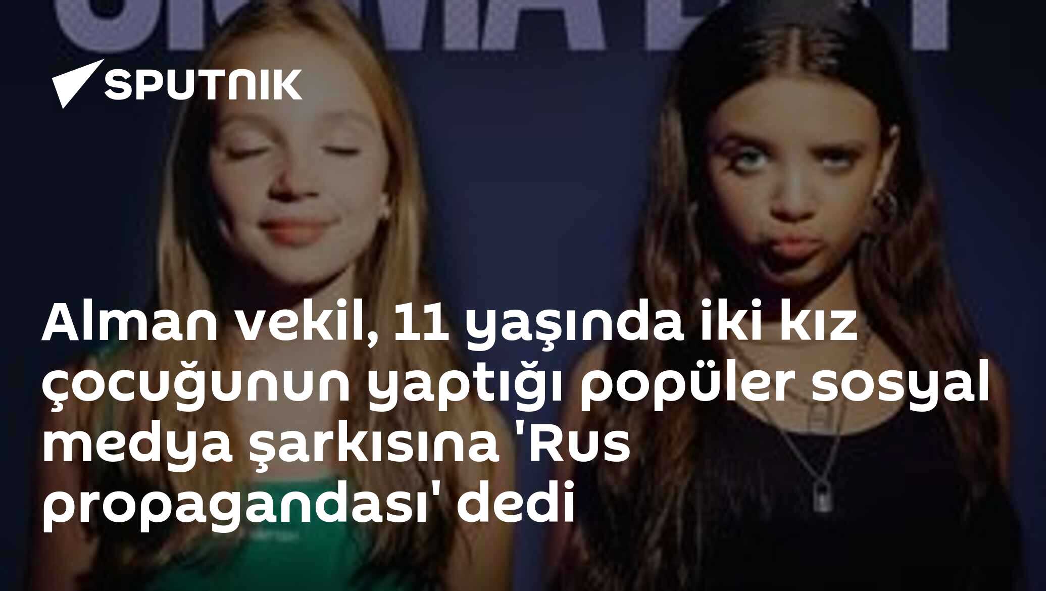 Alman vekil, 11 yaşında iki kız çocuğunun yaptığı popüler sosyal medya ...
