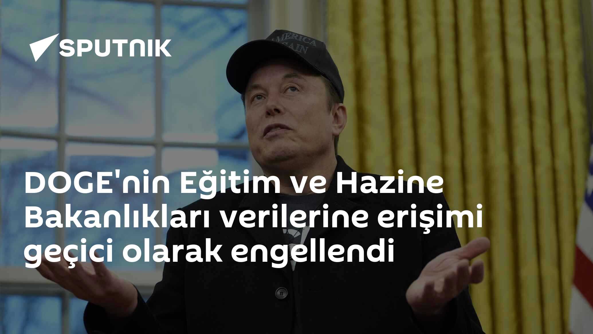 DOGE'nin Eğitim ve Hazine Bakanlıkları verilerine erişimi geçici olarak ...