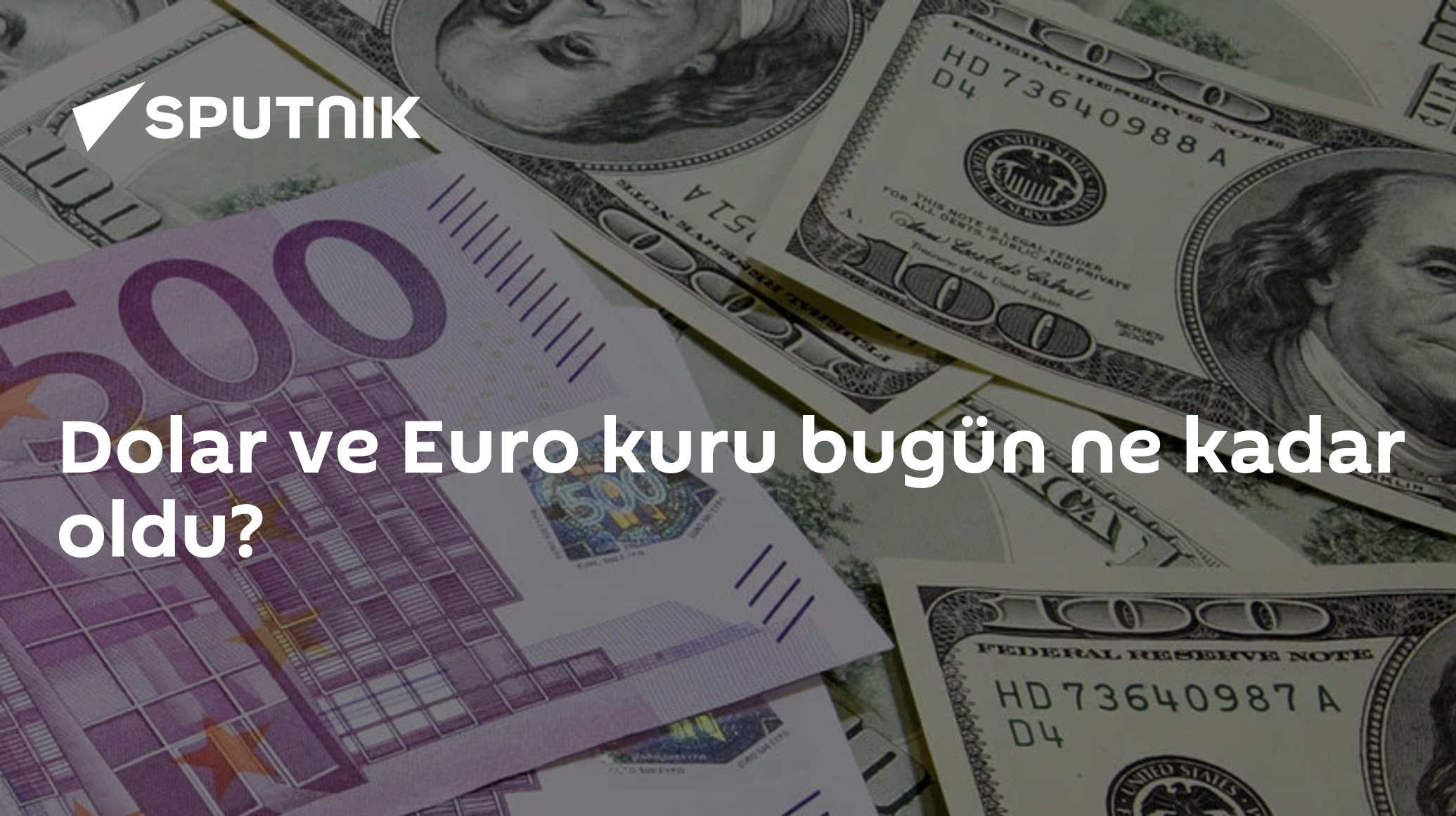 Dolar ve Euro kuru bugün ne kadar oldu? - 26.03.2025, Sputnik Türkiye