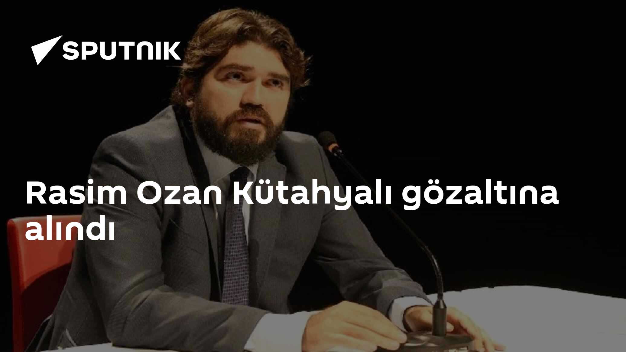 Rasim Ozan Kütahyalı gözaltına alındı - 17.04.2025, Sputnik Türkiye
