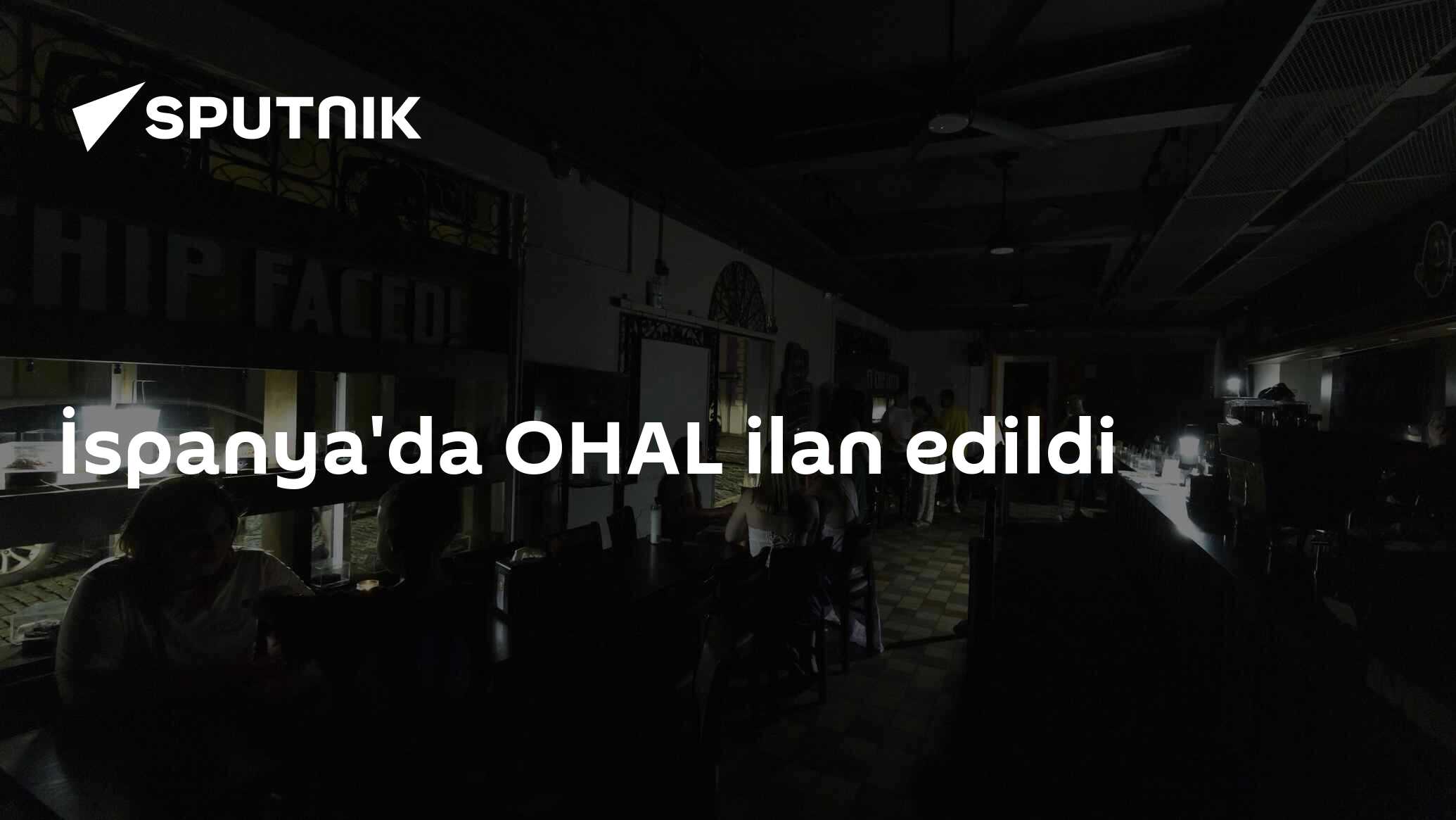 İspanya'da OHAL ilan edildi - 28.04.2025, Sputnik Türkiye
