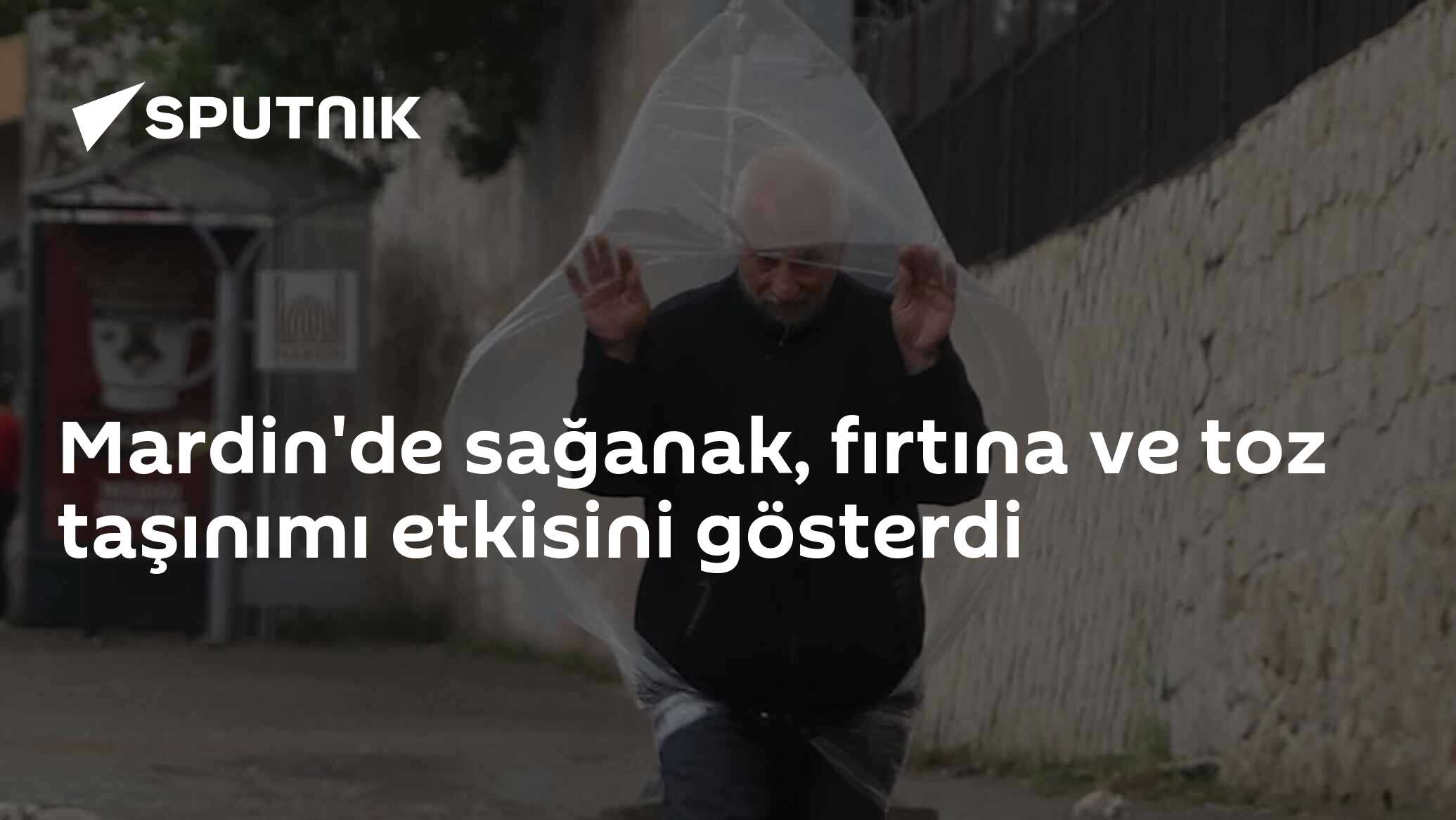 Mardin'de sağanak, fırtına ve toz taşınımı etkisini gösterdi - 01.05. ...