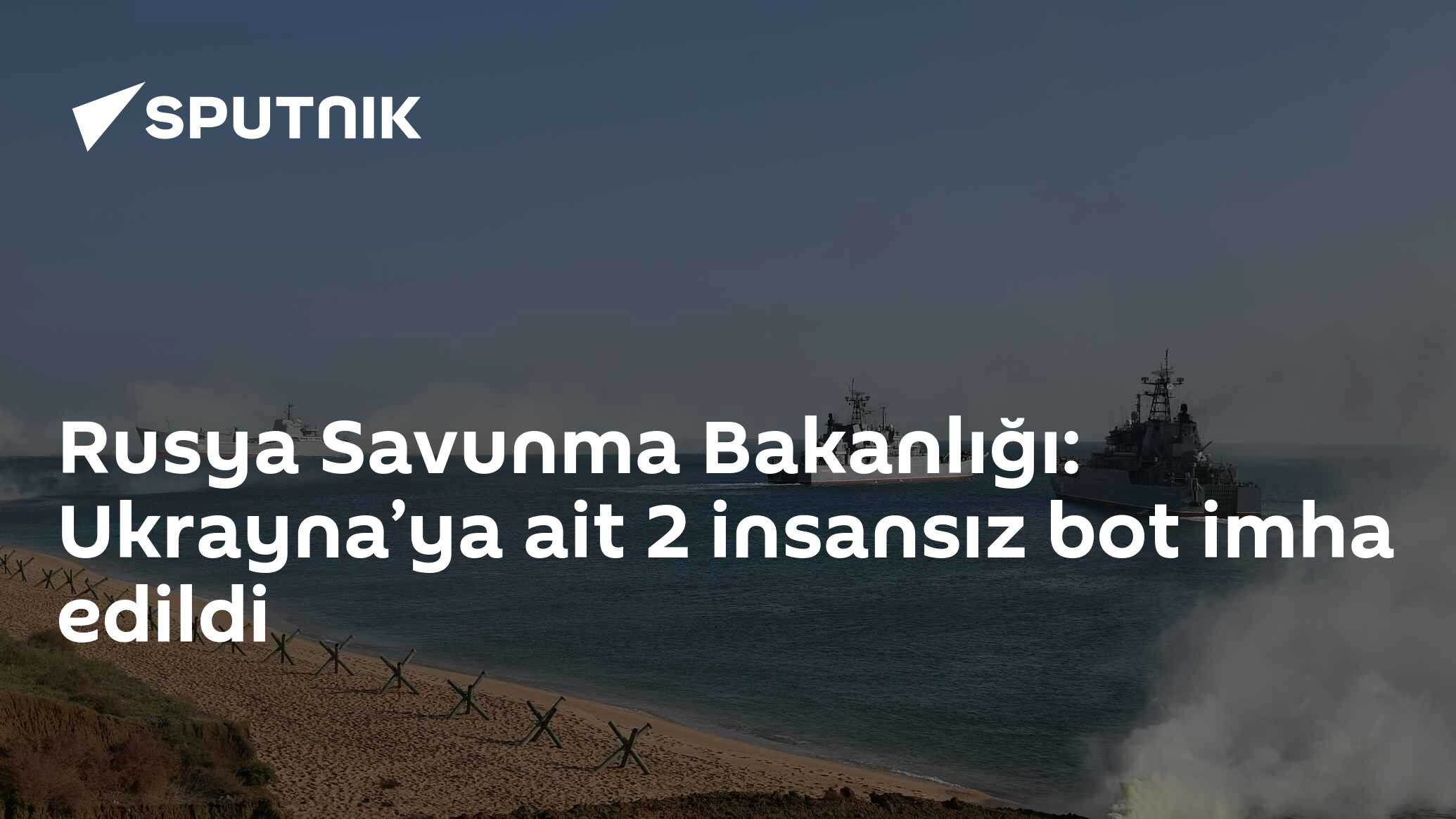 Rusya Savunma Bakanlığı: Ukrayna’ya ait 2 insansız bot imha edildi - 03.05.2025, Sputnik Türkiye