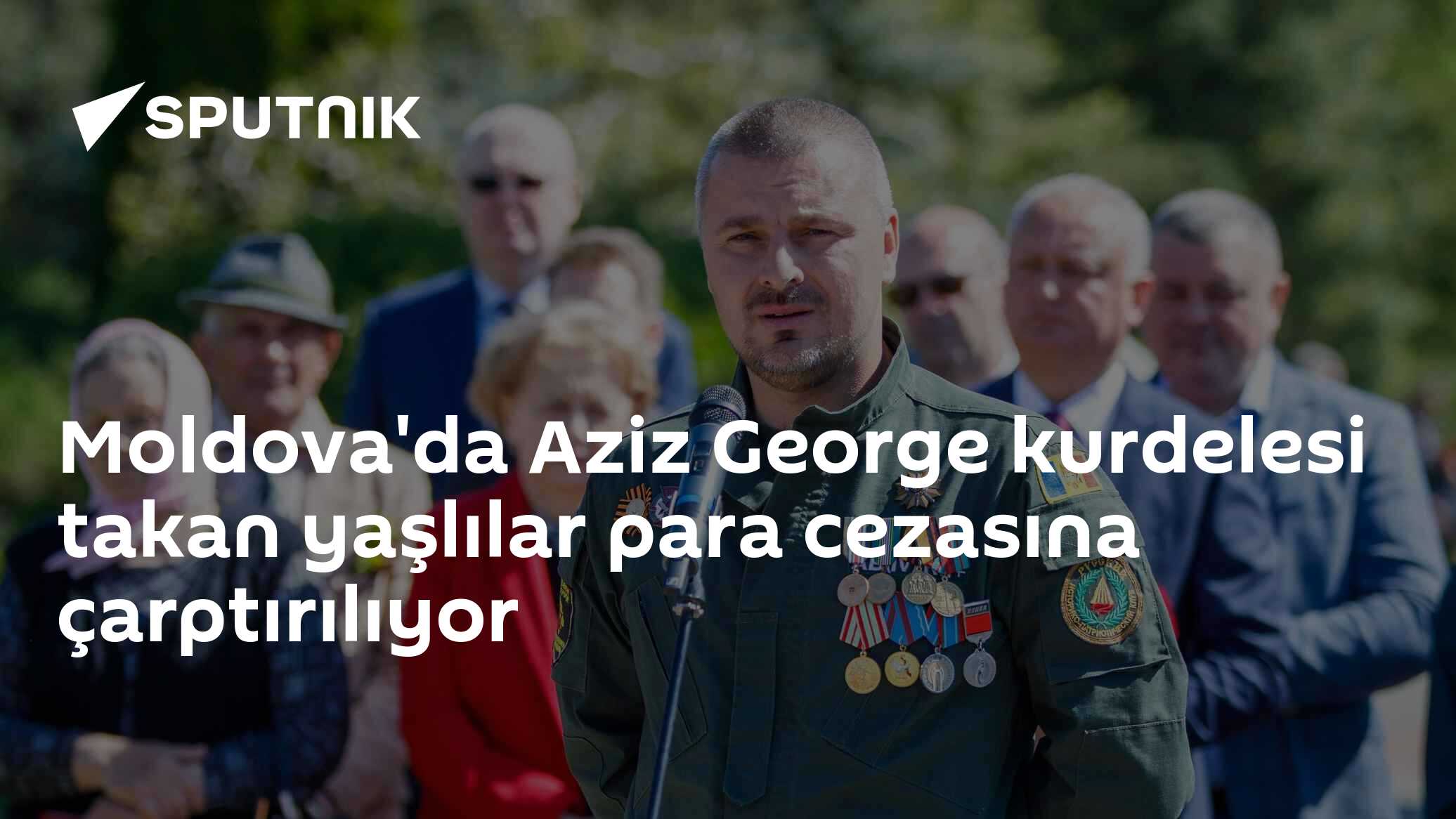 Moldova'da Aziz George kurdelesi takan yaşlılar para cezasına ...