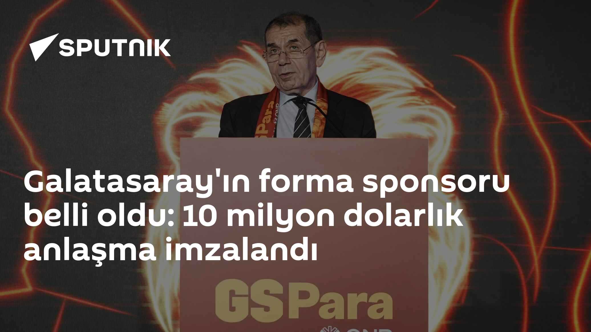 Galatasaray'ın forma sponsoru belli oldu: 10 milyon dolarlık anlaşma ...