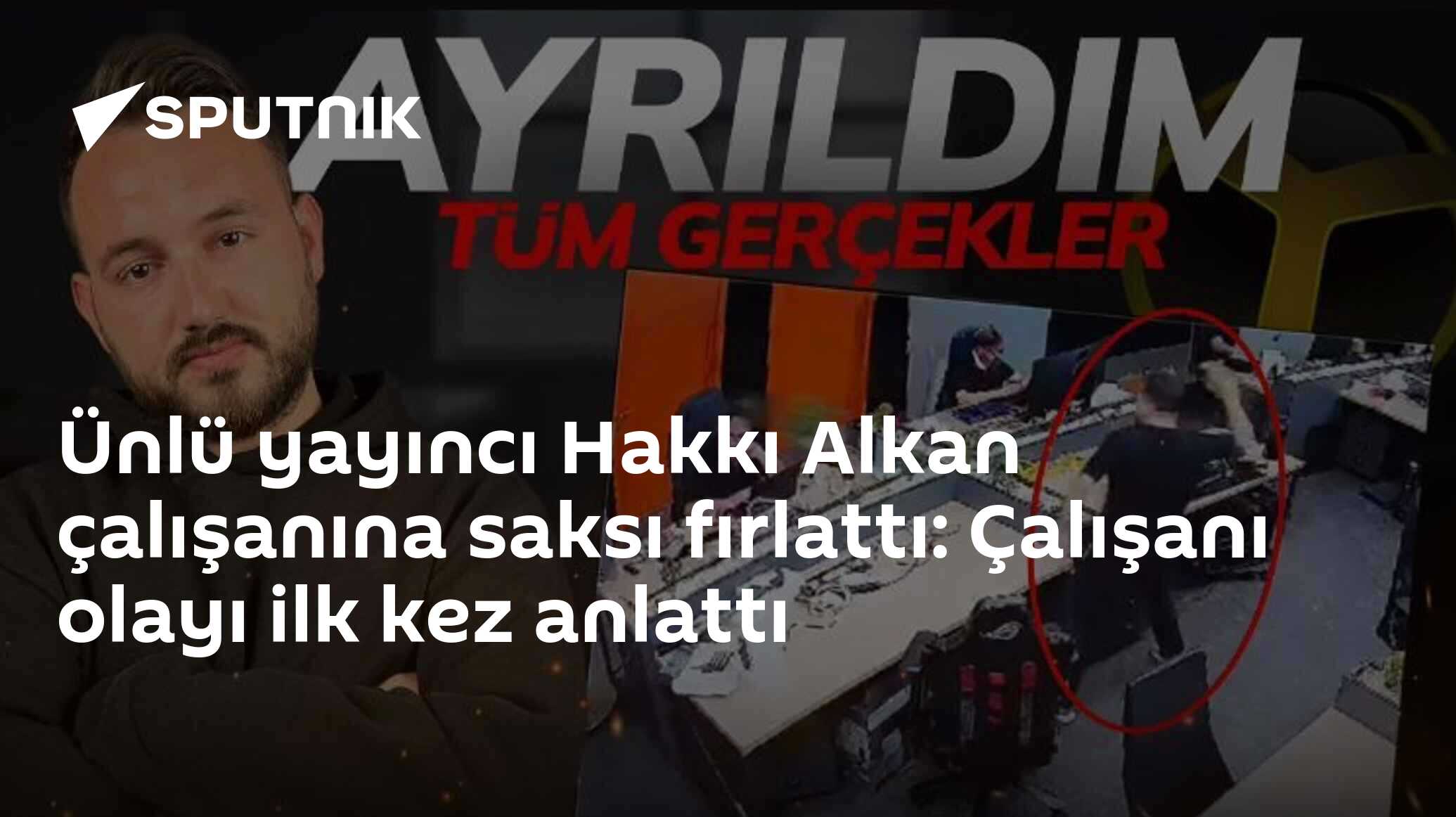 Ünlü yayıncı Hakkı Alkan çalışanına saksı fırlattı: Çalışanı olayı ilk ...