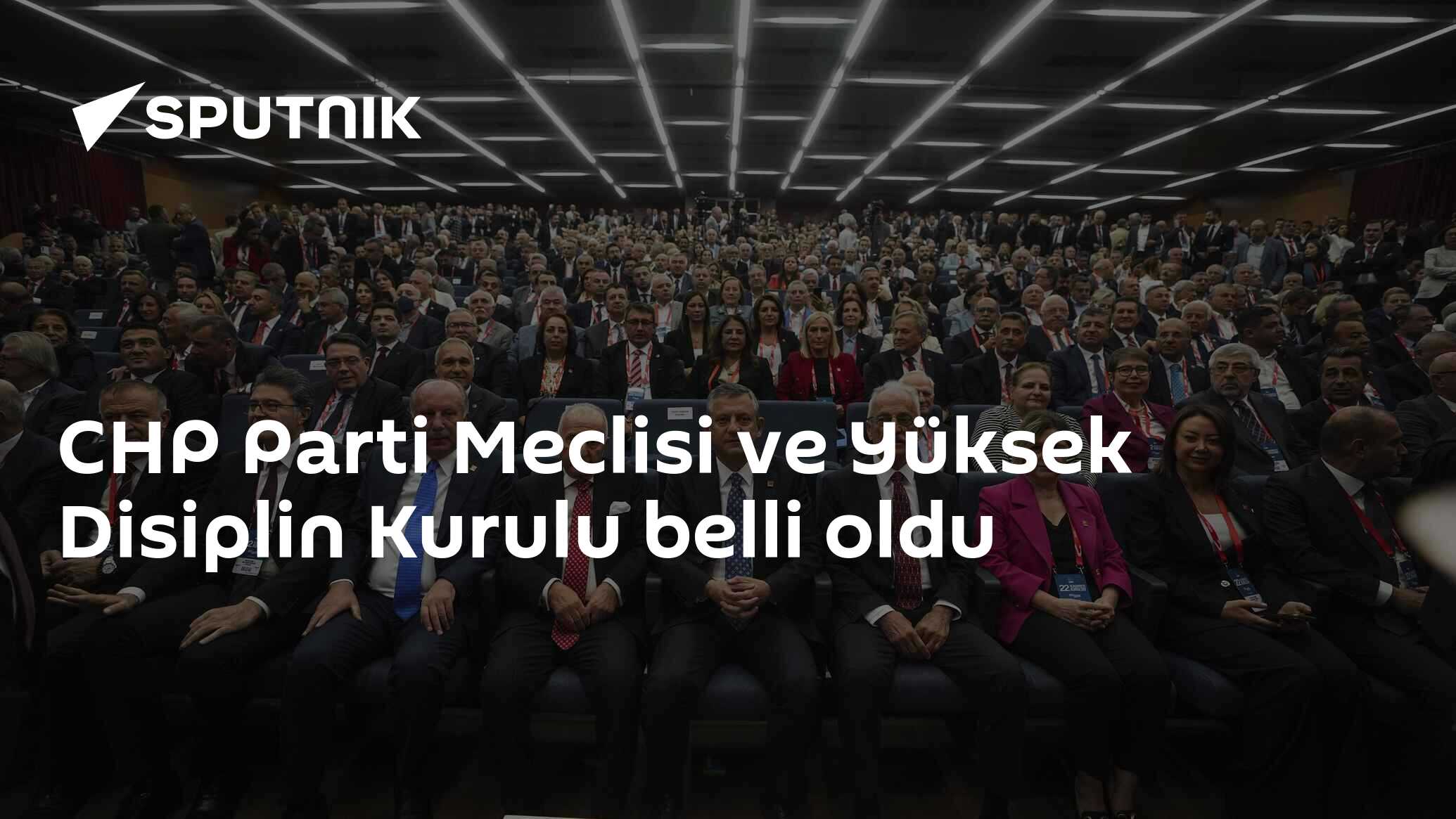 CHP Parti Meclisi ve Yüksek Disiplin Kurulu belli oldu - 21.09.2025 ...