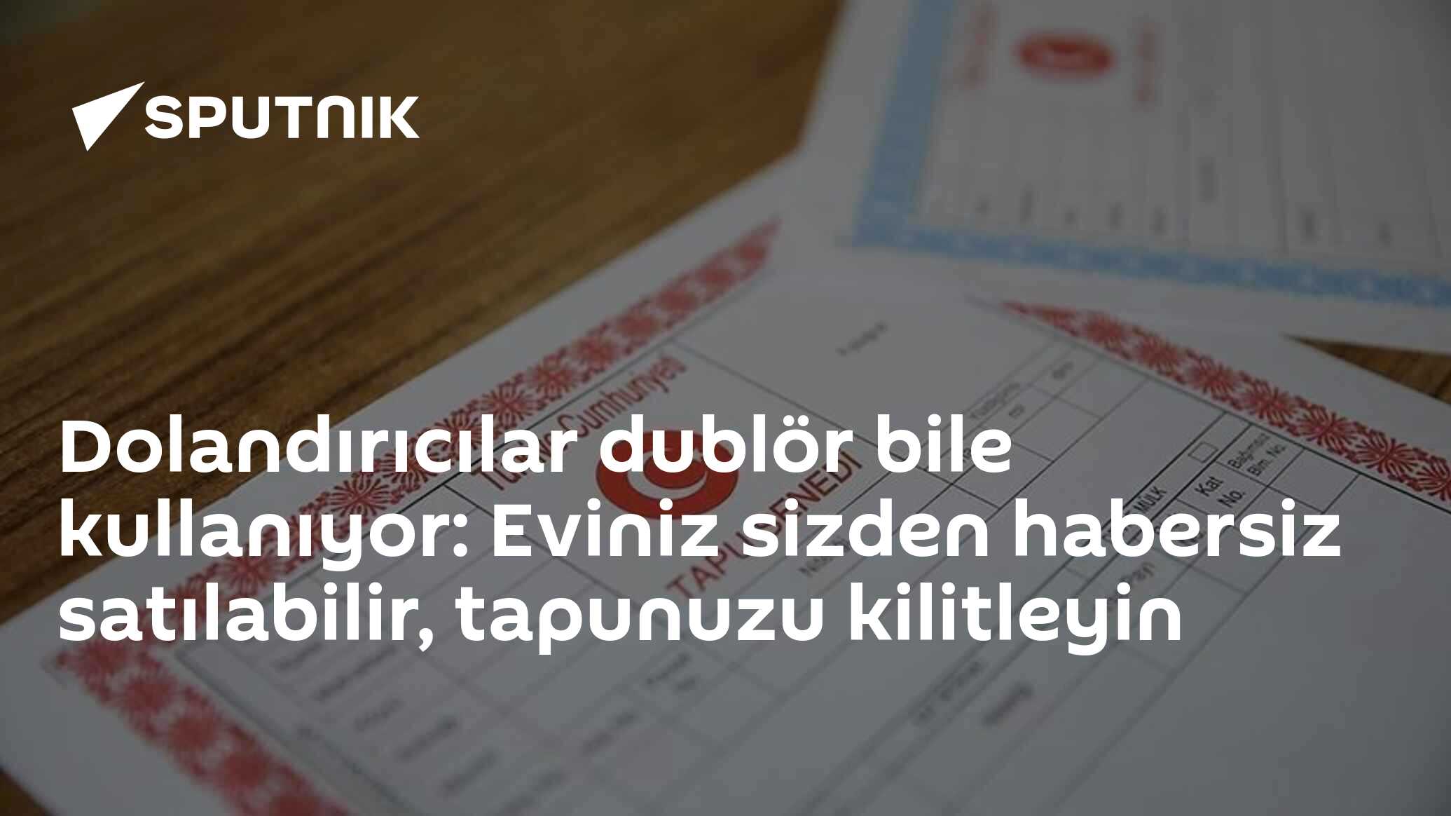 Dolandırıcılar dublör bile kullanıyor: Eviniz sizden habersiz ...