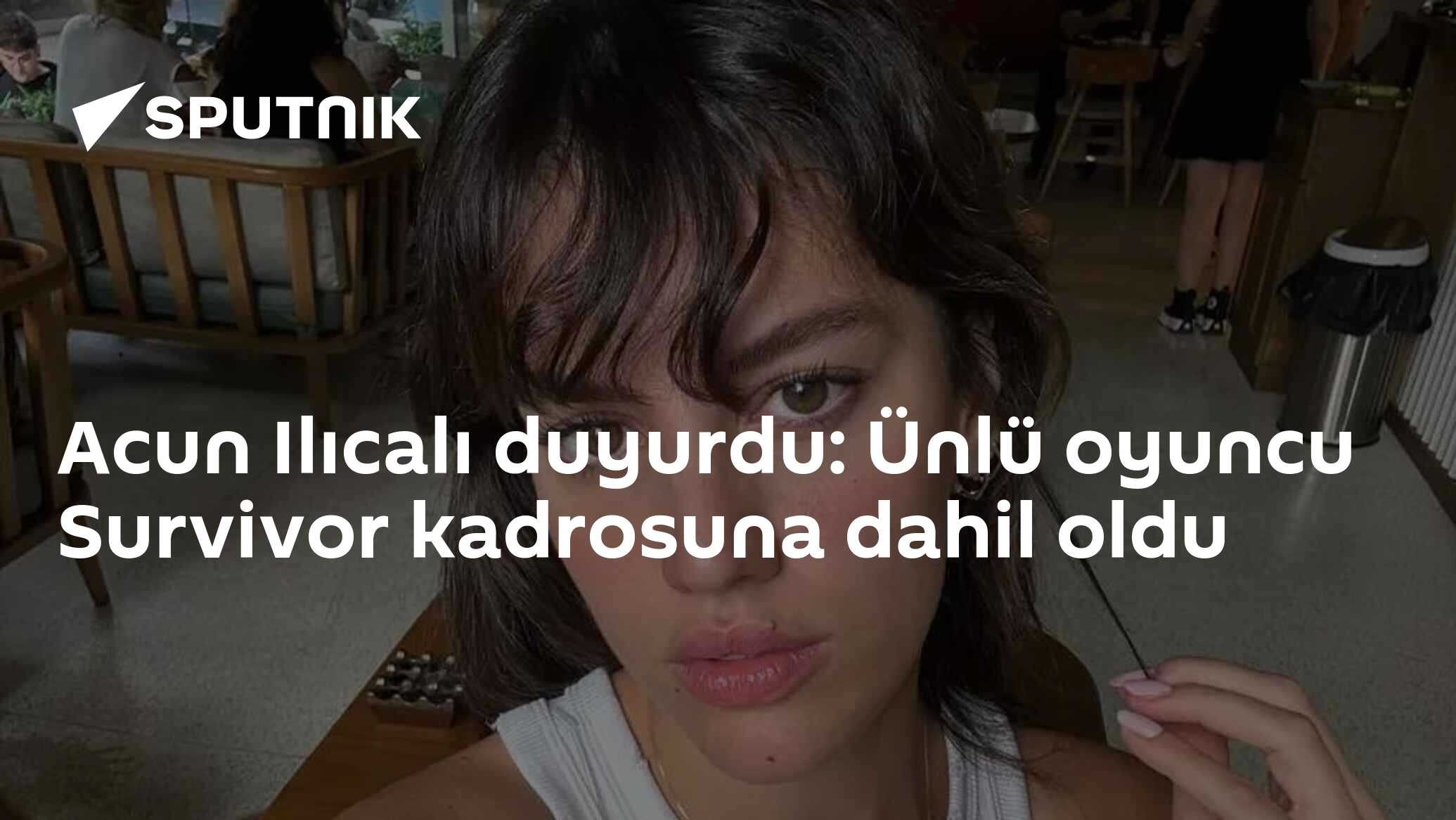 Acun Ilıcalı duyurdu: Ünlü oyuncu Survivor kadrosuna dahil oldu - 19.11.2025, Sputnik Türkiye