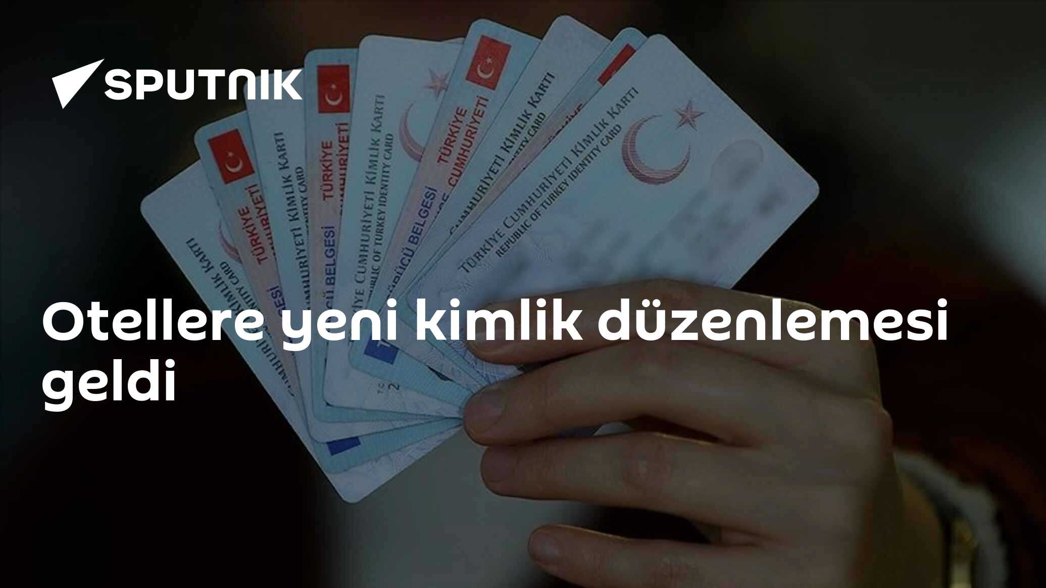 Otellere yeni kimlik düzenlemesi geldi - 09.12.2025, Sputnik Türkiye