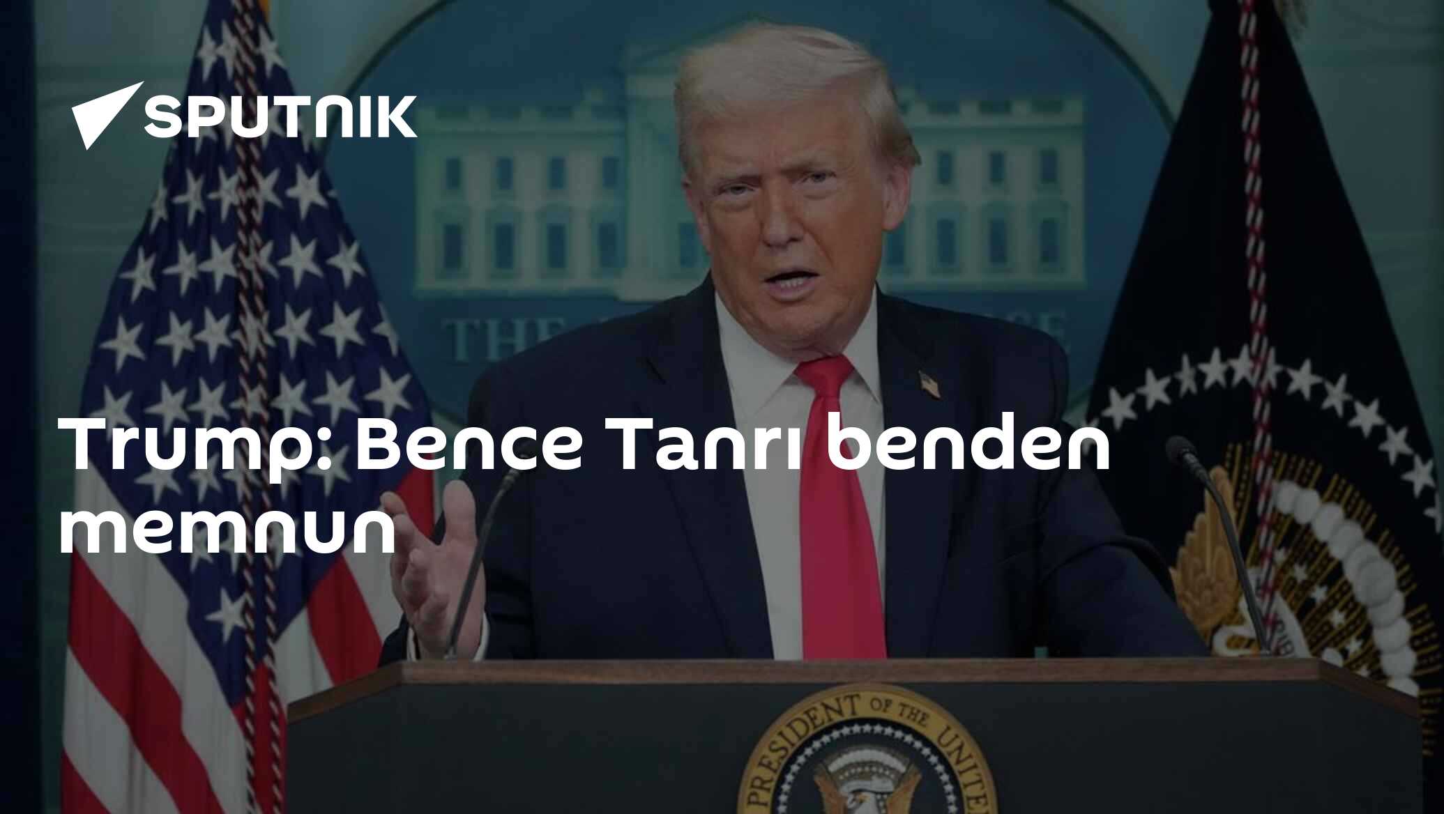 Trump: Bence Tanrı benden memnun - 20.01.2026, Sputnik Türkiye